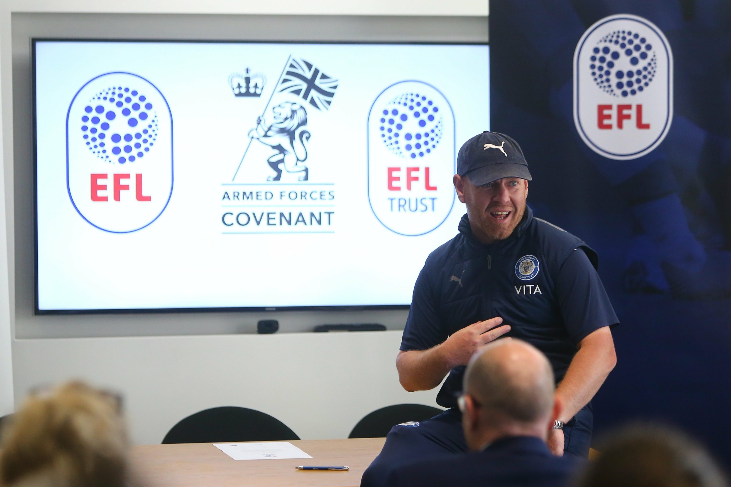 EFL and EFL Trust sign Armed Forces Covenant - EFL Trust