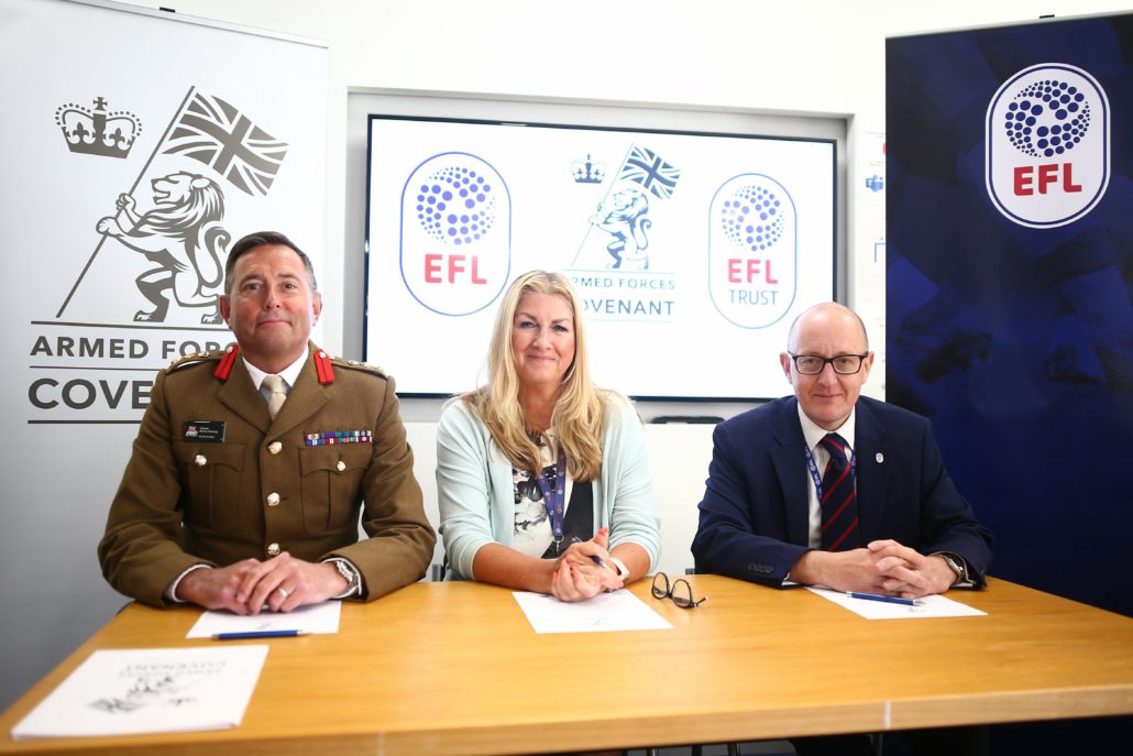 United In Support For Our Armed Forces Community - EFL Trust
